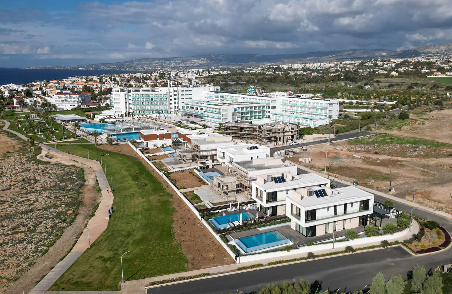 3 bedroom beachfront villa for sale in Paphos | Taysmond waterfront ...